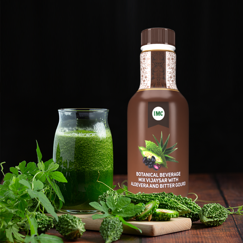Botanical Beverage Mix Vijaysar With Aloevera And Bitter Gourd IMC ...