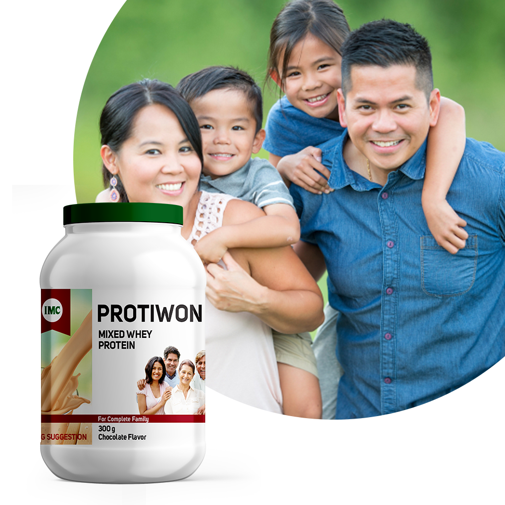 Protiwon Mixed Whey Protein For Complete Family Chocolate IMC ...
